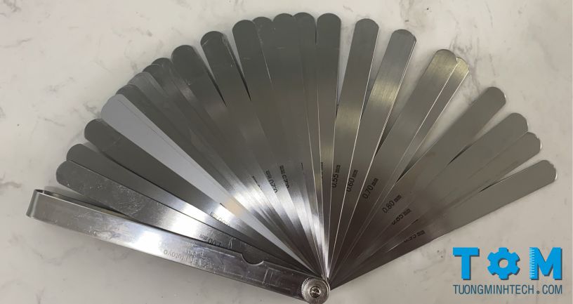 Dưỡng đo khe hở Mitutoyo 184-303S, Thước đo khe hở, căn lá đo khe hở
