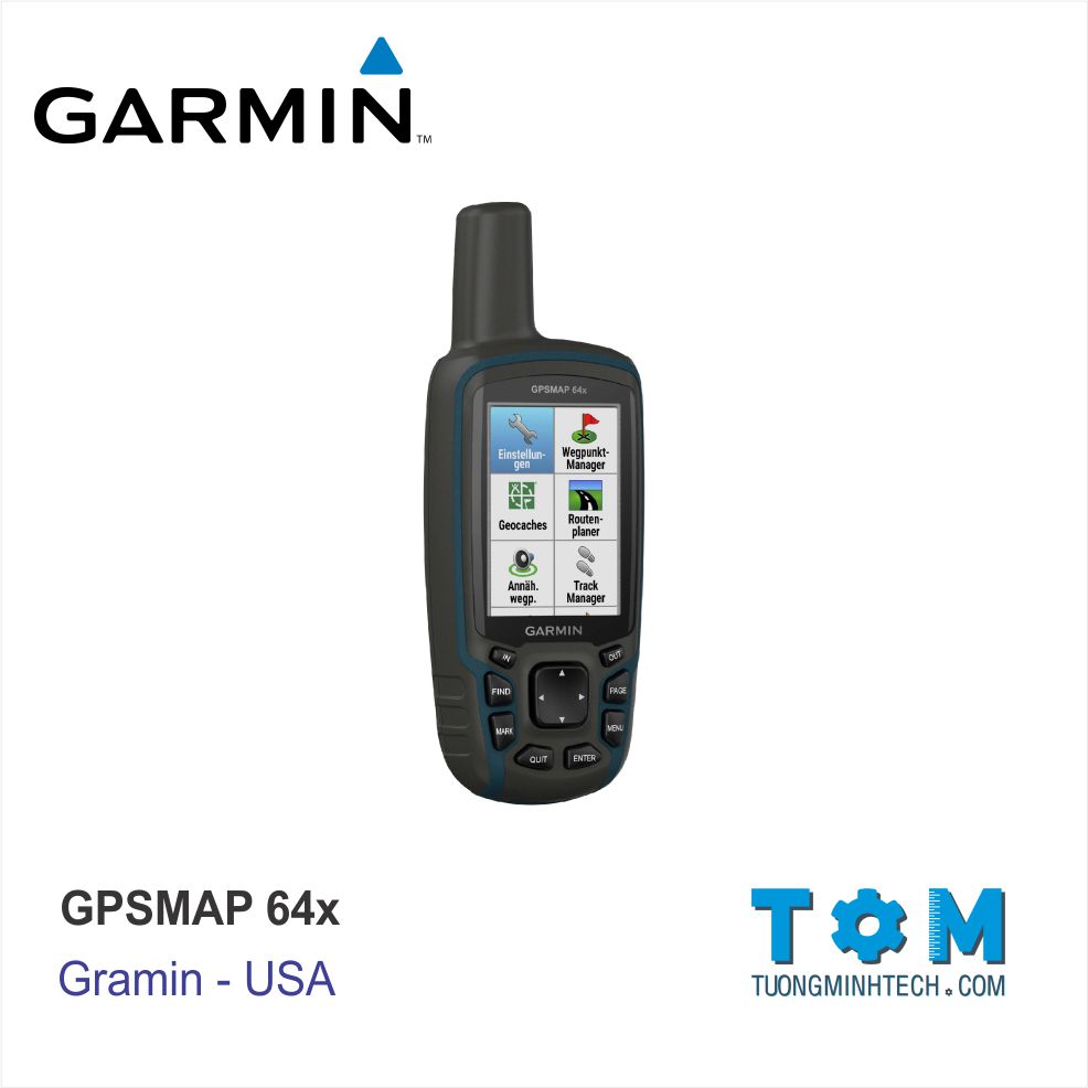 Máy GPSMap định vị cầm tay Garmin 64x, Máy GPS Gramin, Máy GPS cầm tay